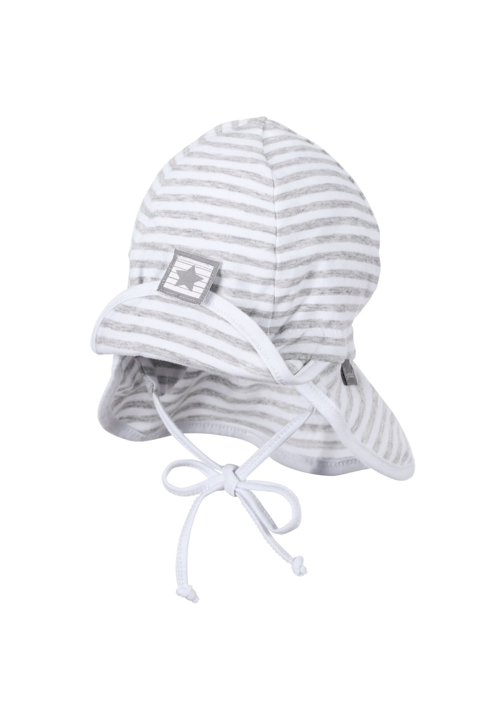 OCS Hat with visor and neckflap, navy and white ★ | sterntaler.com