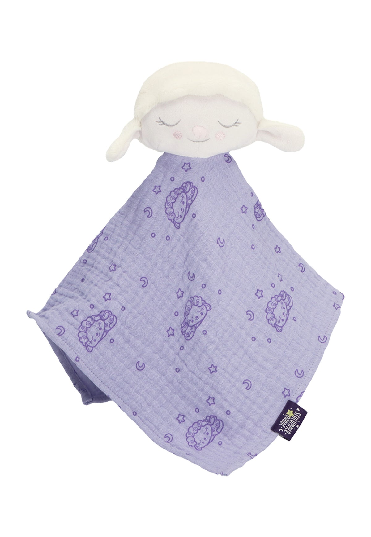 Cuddle cloth Slumber sheep in lilac ★ | sterntaler.com
