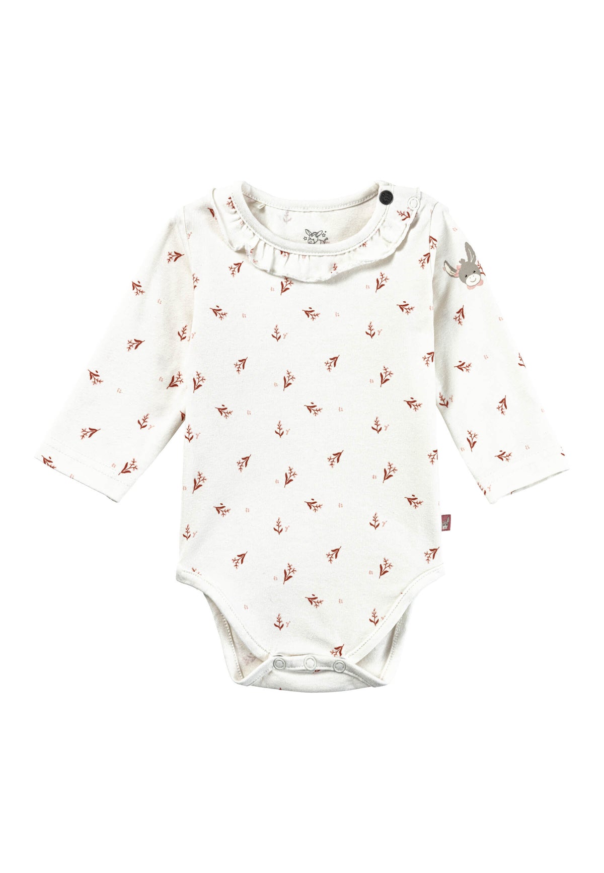 Long-sleeved bodysuit Little Flowers Emmi Girl ★ | sterntaler.com