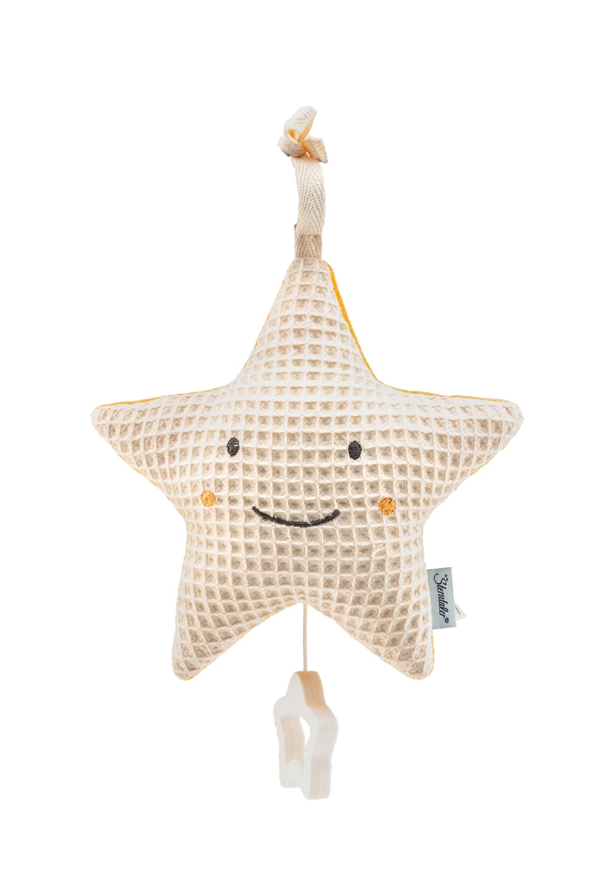 Music box celestial body star in ecru, 16cm ★ | sterntaler.com