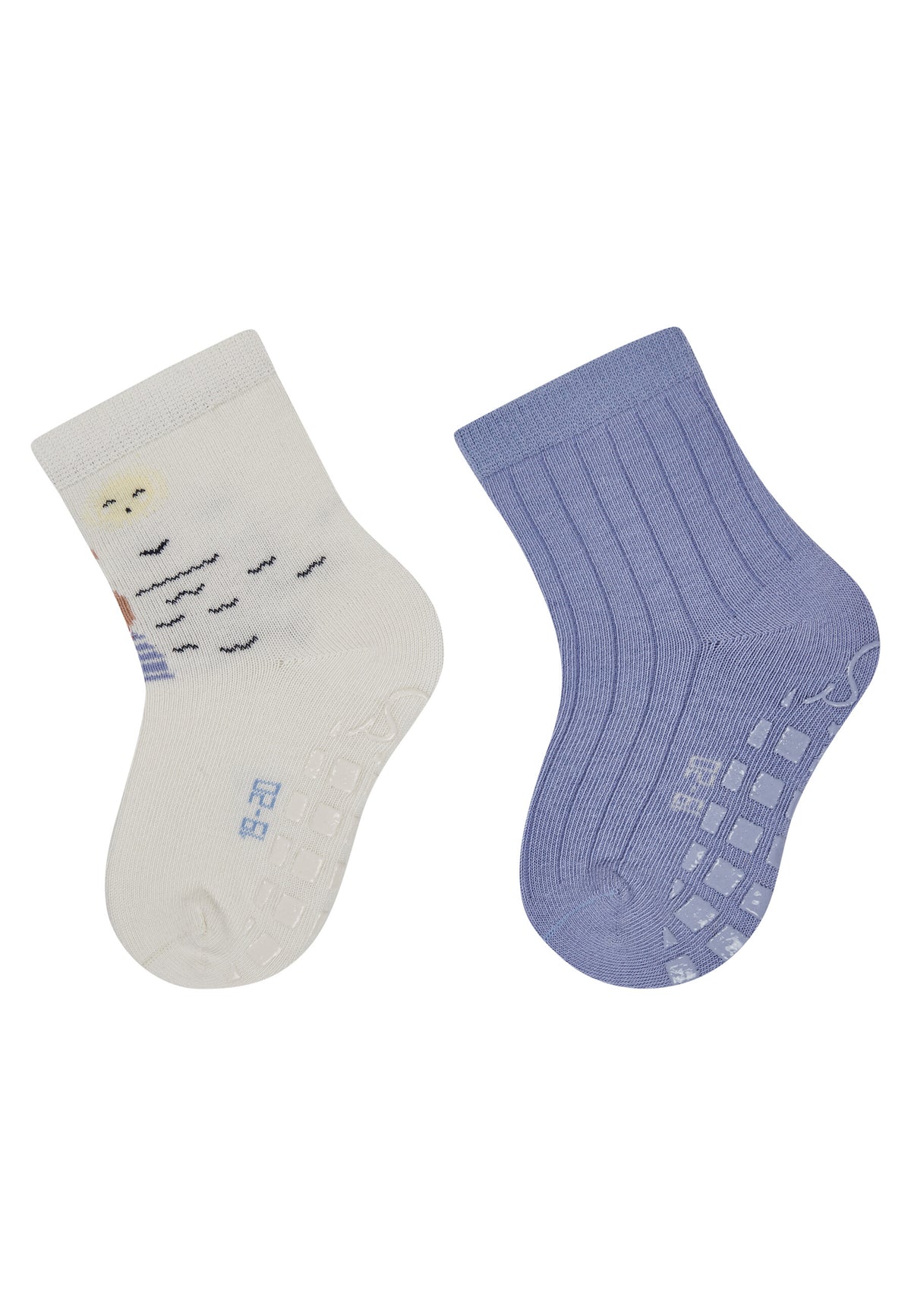 ABS Socks 2-Pack Hippo Rib ★ | sterntaler.com